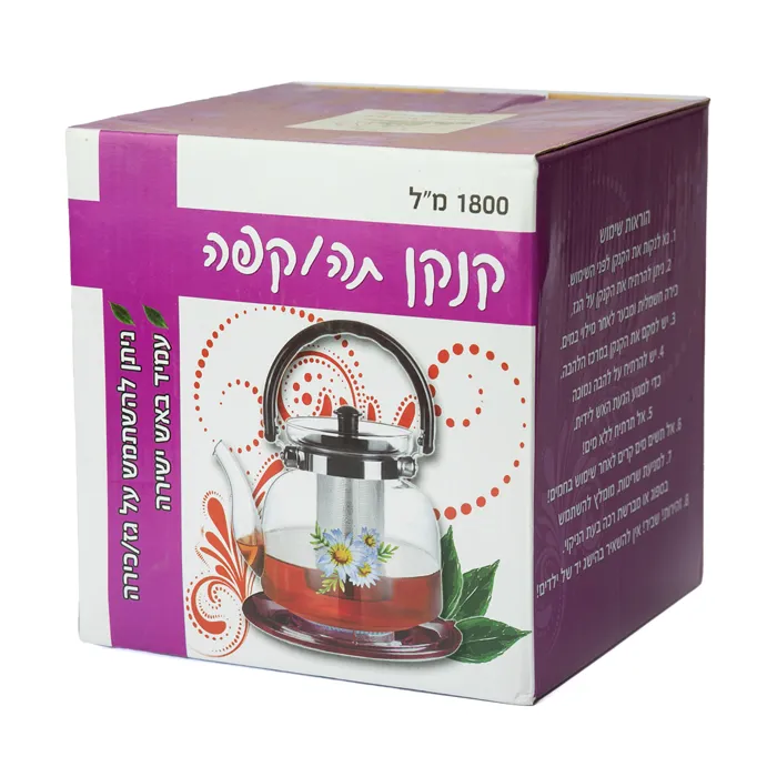 קנקן תה | 1800 מ"ל | טי שייפ - קול הטבע