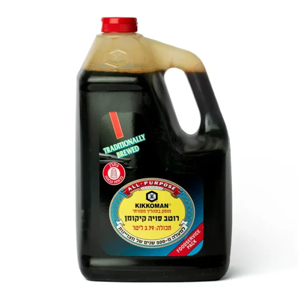 רוטב סויה | 3.79 ליטר | קיקומן - קול הטבע